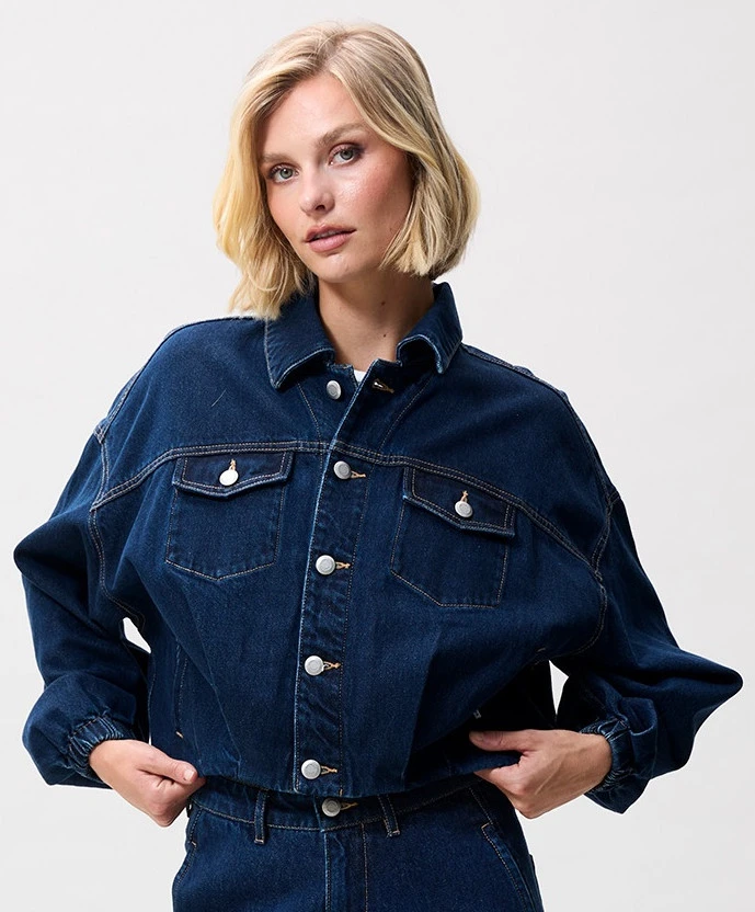 Catwalk Junkie Spijkerjack Tuck In 2504022400 | Berden Fashion