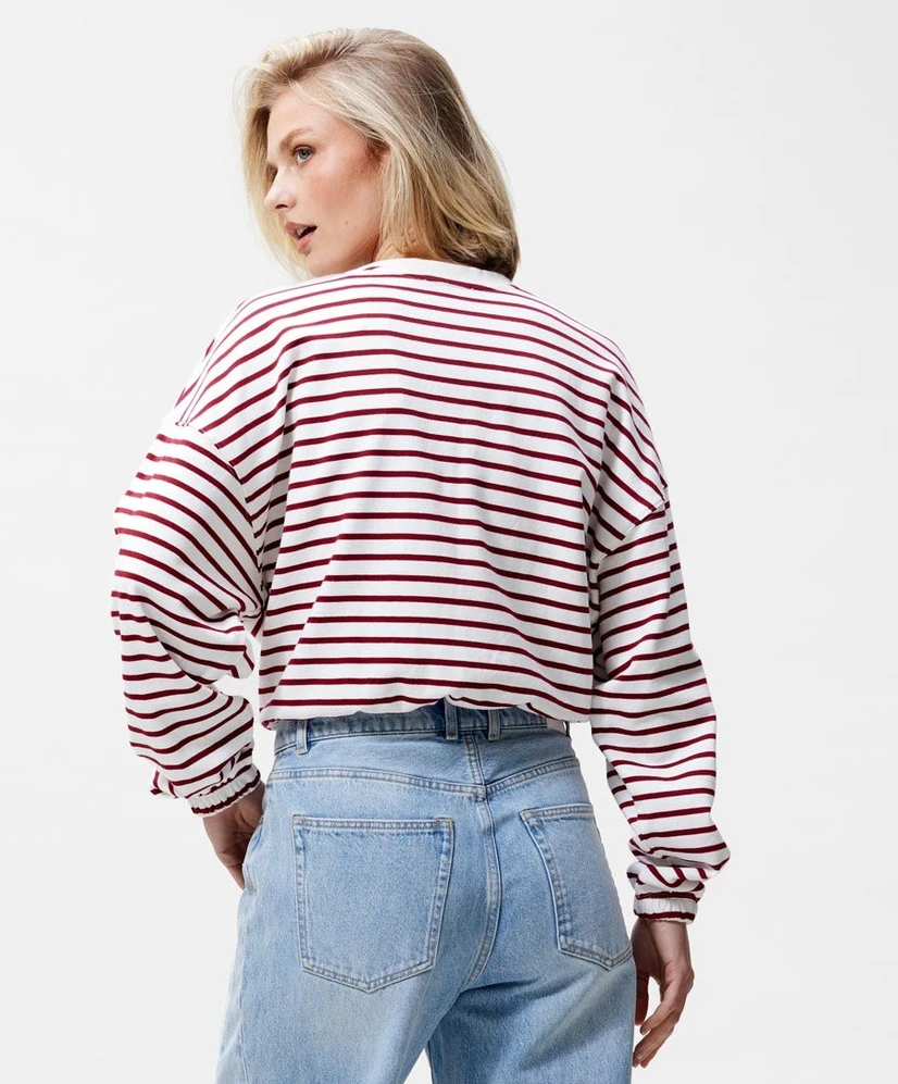 Catwalk Junkie Trui Striped 2601020606 | Berden Fashion