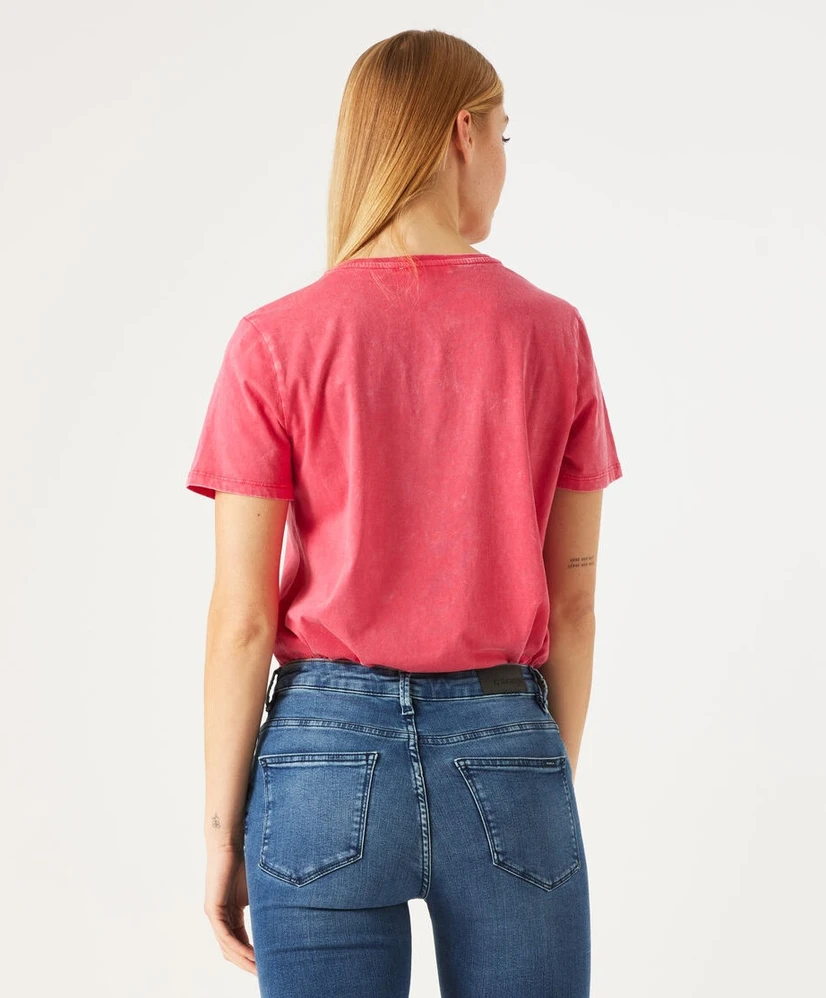 GARCIA T-Shirt With Love Z0012_ladies T-sh | Berden Fashion