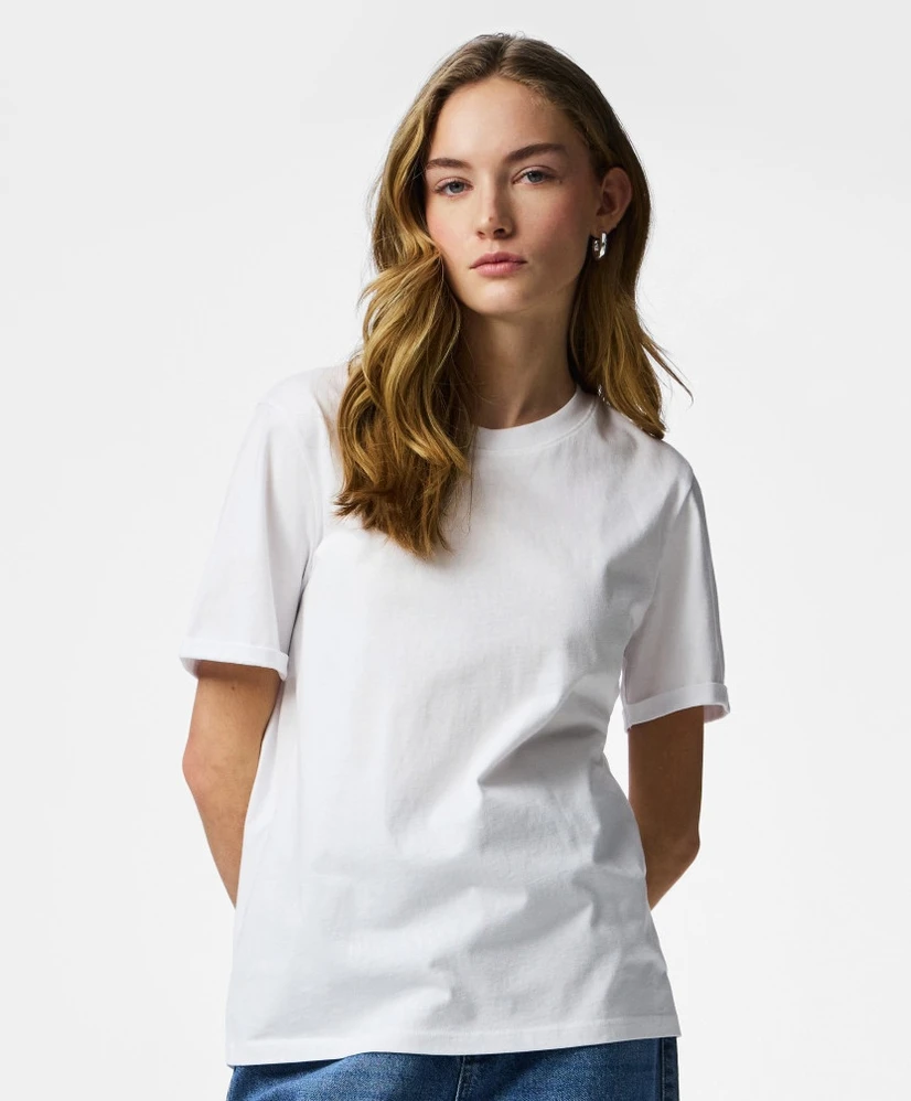 PIECES T-shirt Effen 17086970 | Berden Fashion